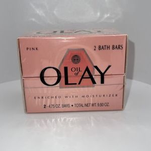 OLAY | Bath & Body | Oil Of Olay Bath Bar Soap 2 Pk Vintage Pink Rose ...